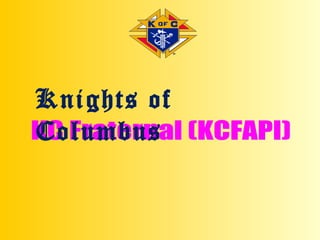 13. kc fraternal | PPT