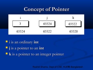 Lec 13. Introduction to Pointers | PPT