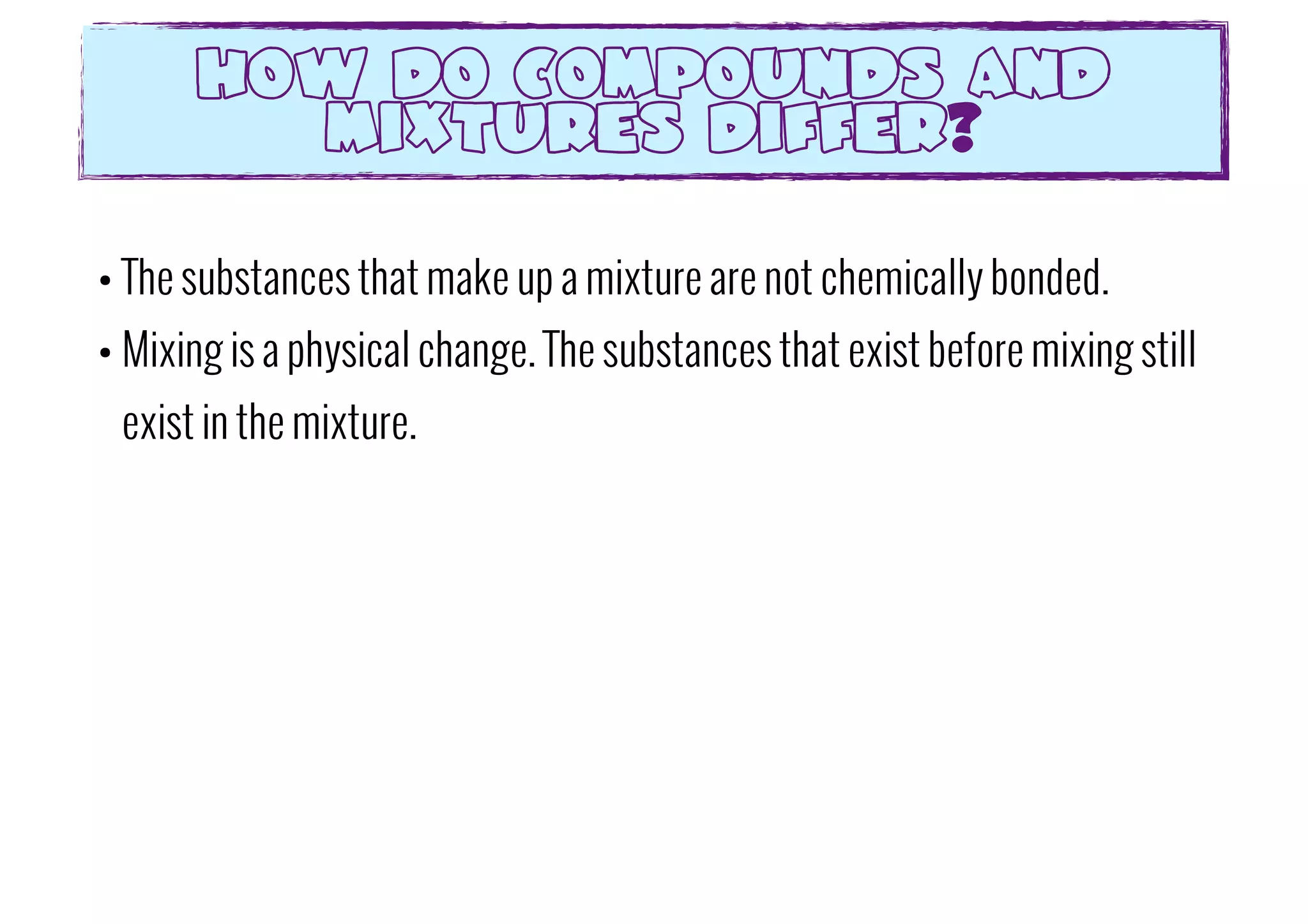 Substances and Mixtures | PDF