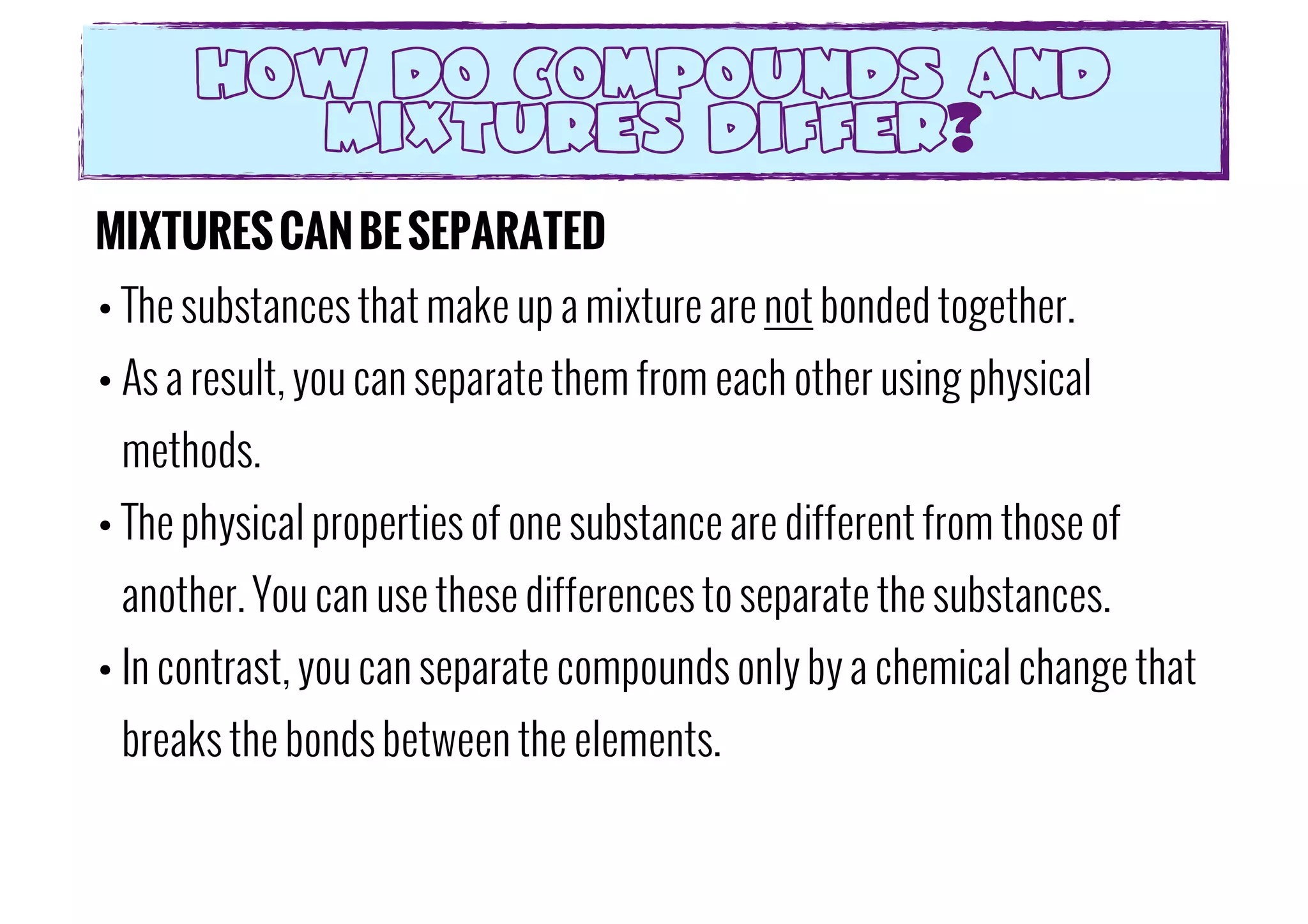Substances and Mixtures | PDF