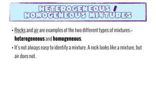 Substances and Mixtures | PDF