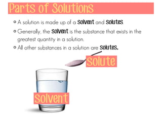 Properties of Solutions | PDF