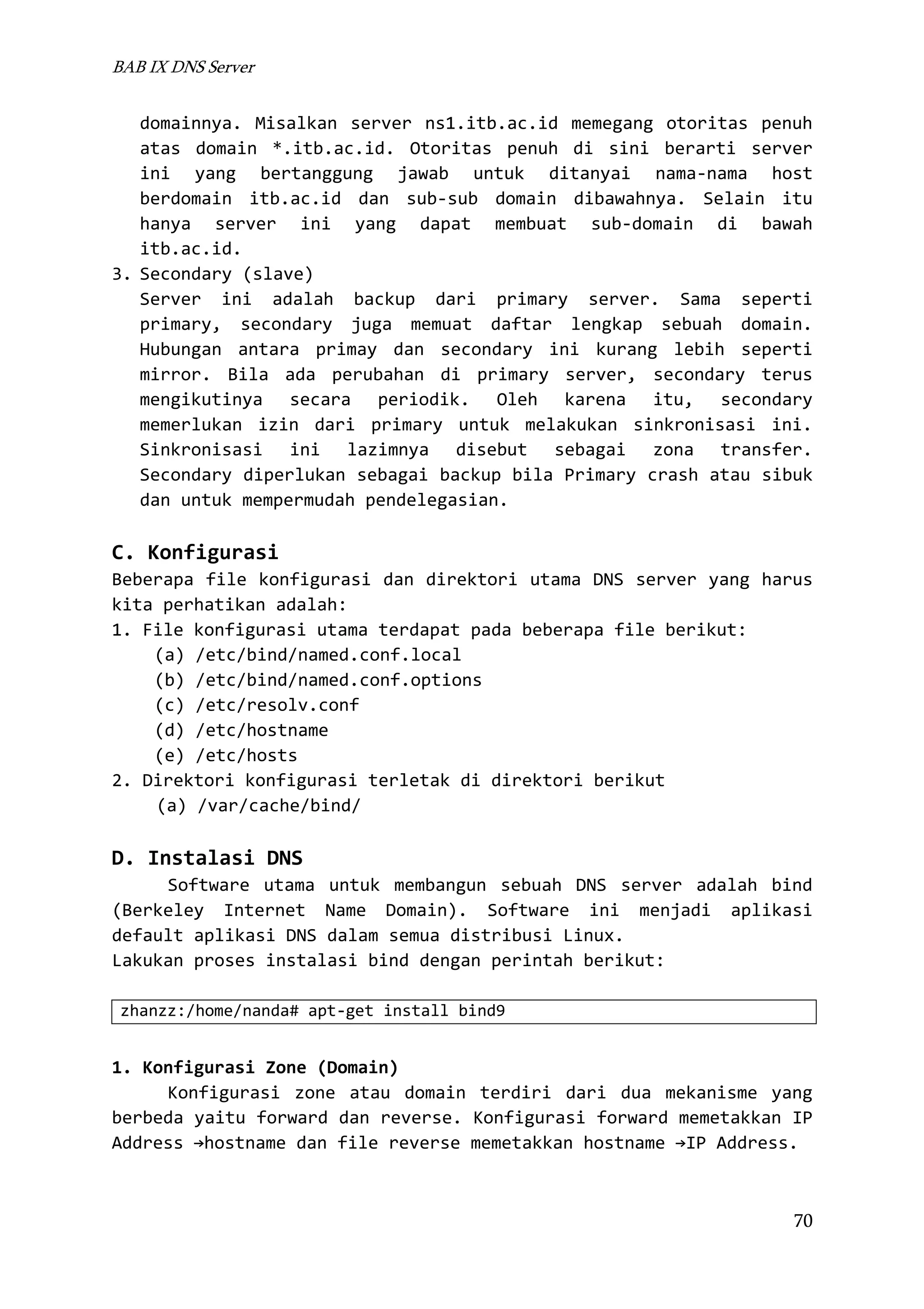 konfigurasi dns | PDF