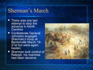 13. sherman's march | PPT | Death, Injury, or Military Conflict ...