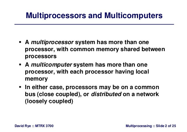 13. multiprocessing 13. multiprocessing