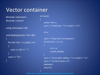 Standard Template Library | PPT