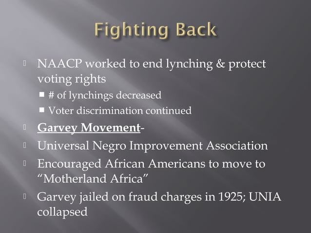 Post-WWI Cultural Conflicts | PPT