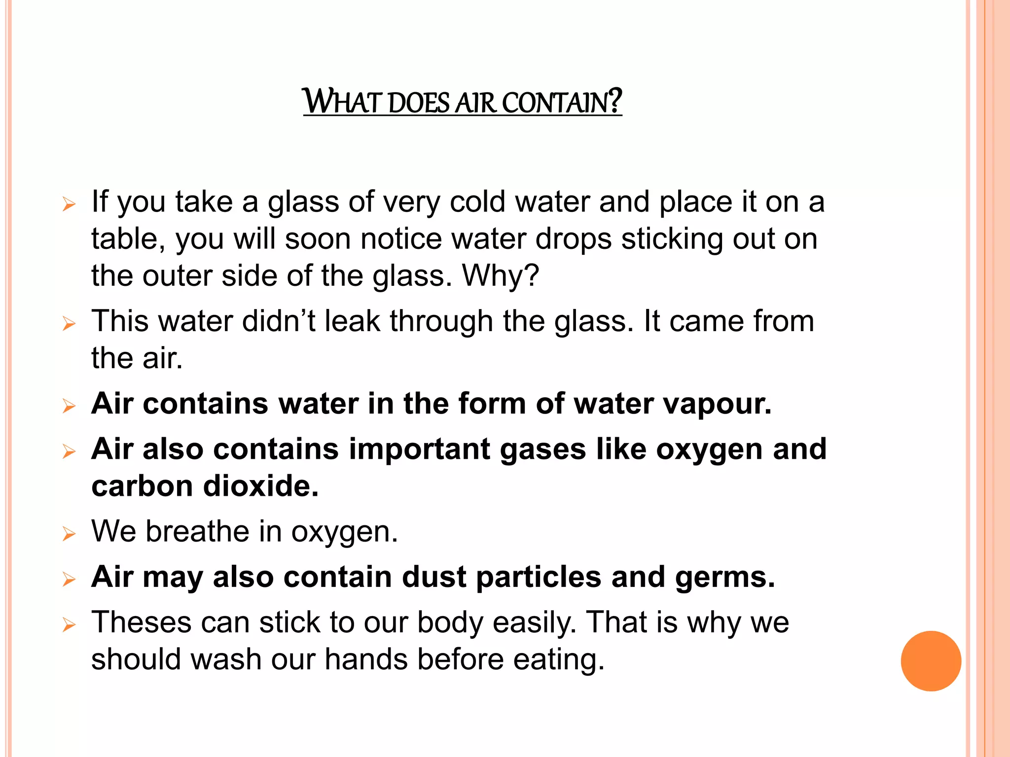 13.air water and weather | PPTX