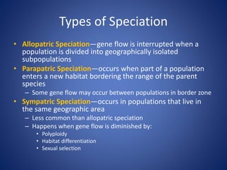 Speciation | PPT