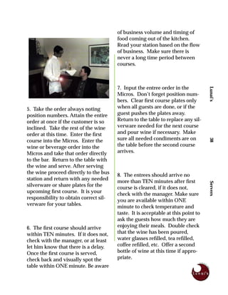 Front of House Service Manual | PDF