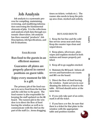 Front of House Service Manual | PDF