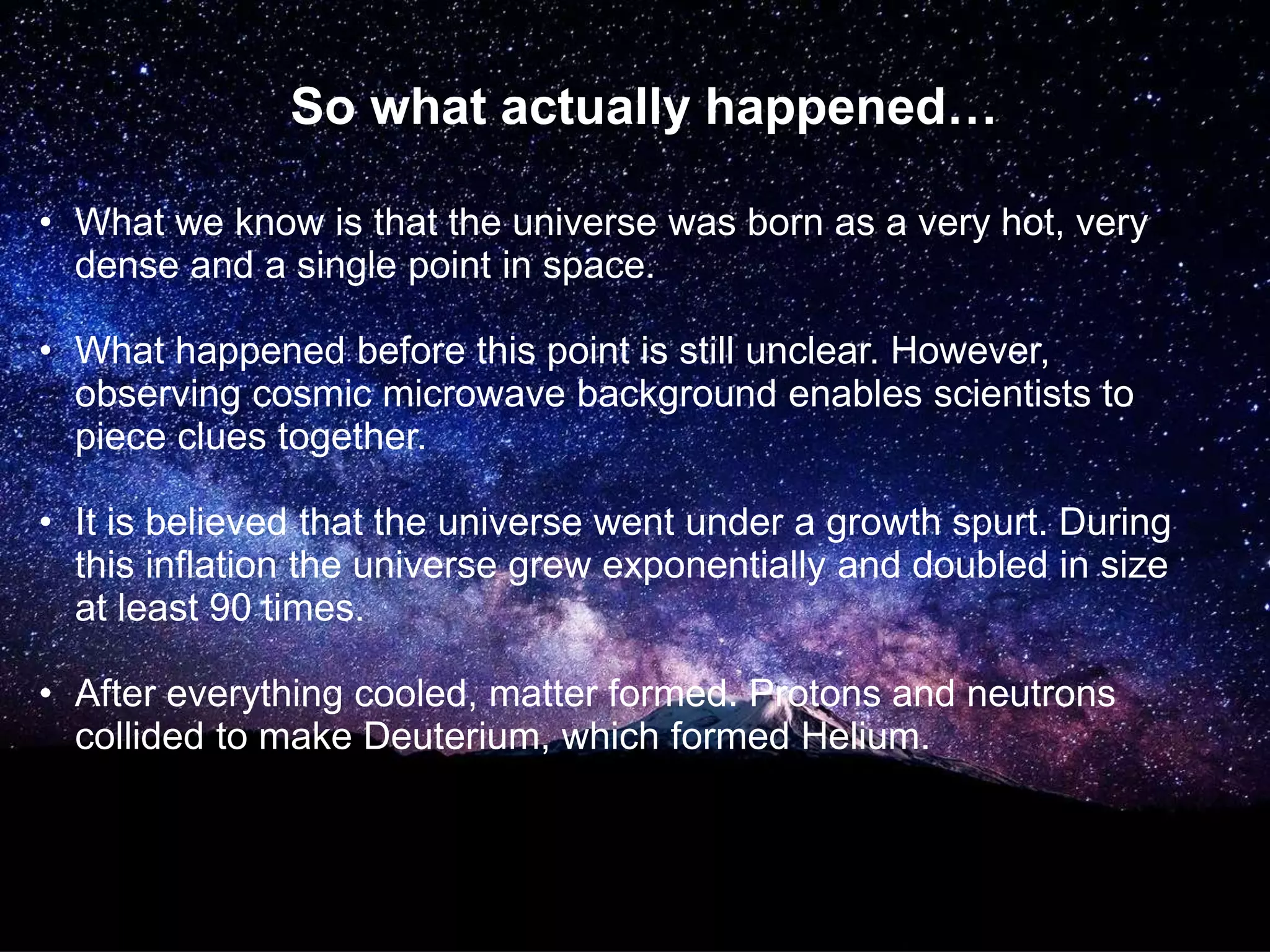 13 14 big bang theory ppt | PPT