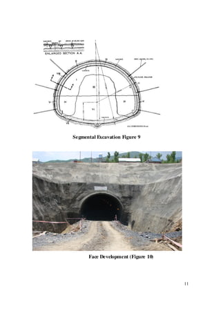 NATM (New Austrian Tunneling Method ) in Tunneling | PDF
