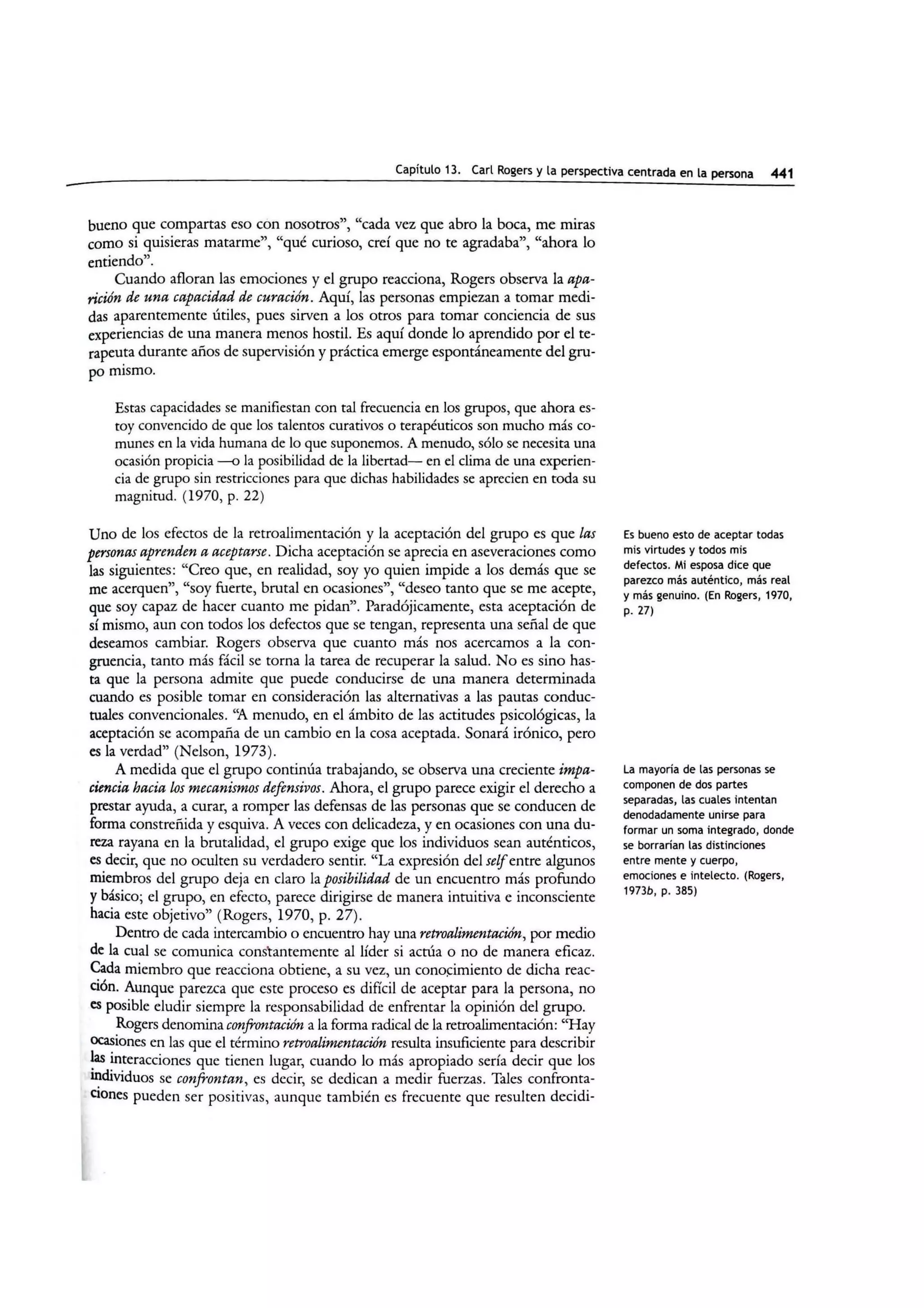 Carl Rogers y la perspectiva centrada en la persona | PDF