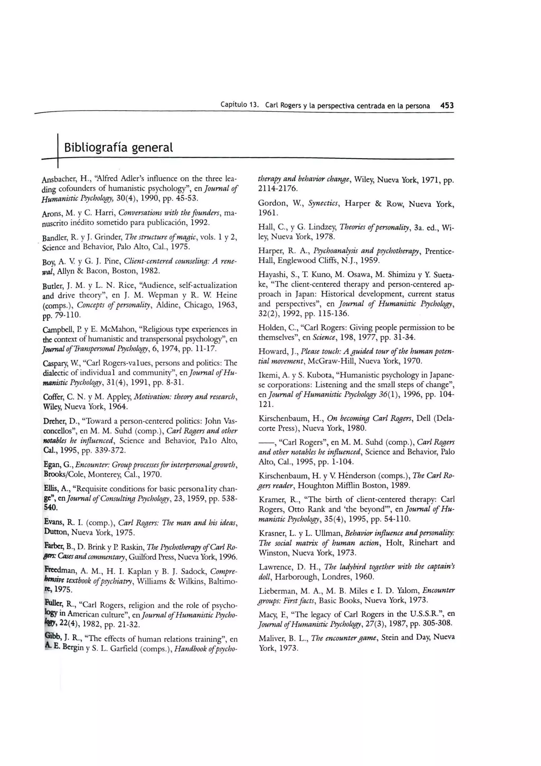 Carl Rogers y la perspectiva centrada en la persona | PDF