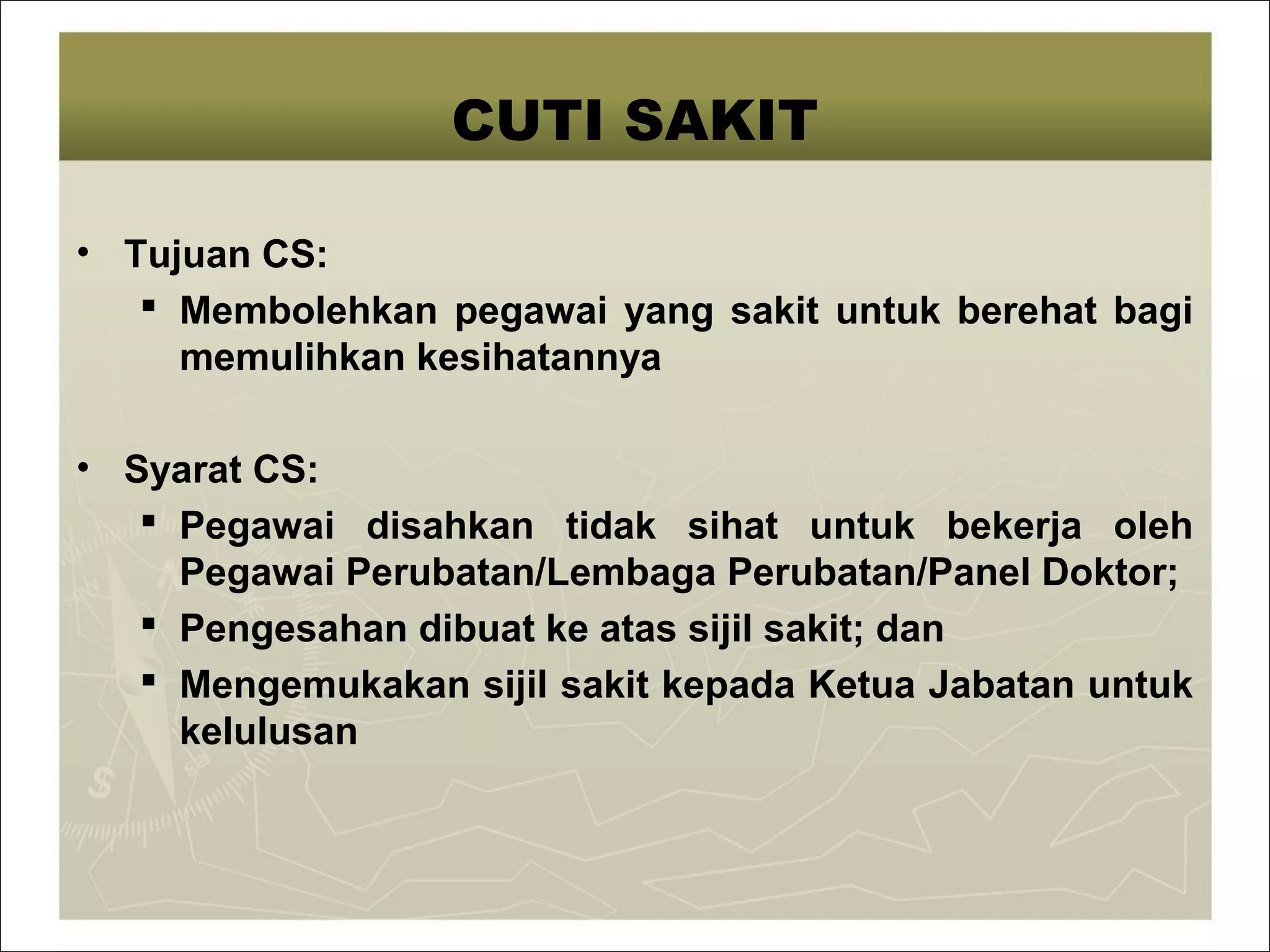 13.4.2015 taklimat pengurusan cuti | PPT