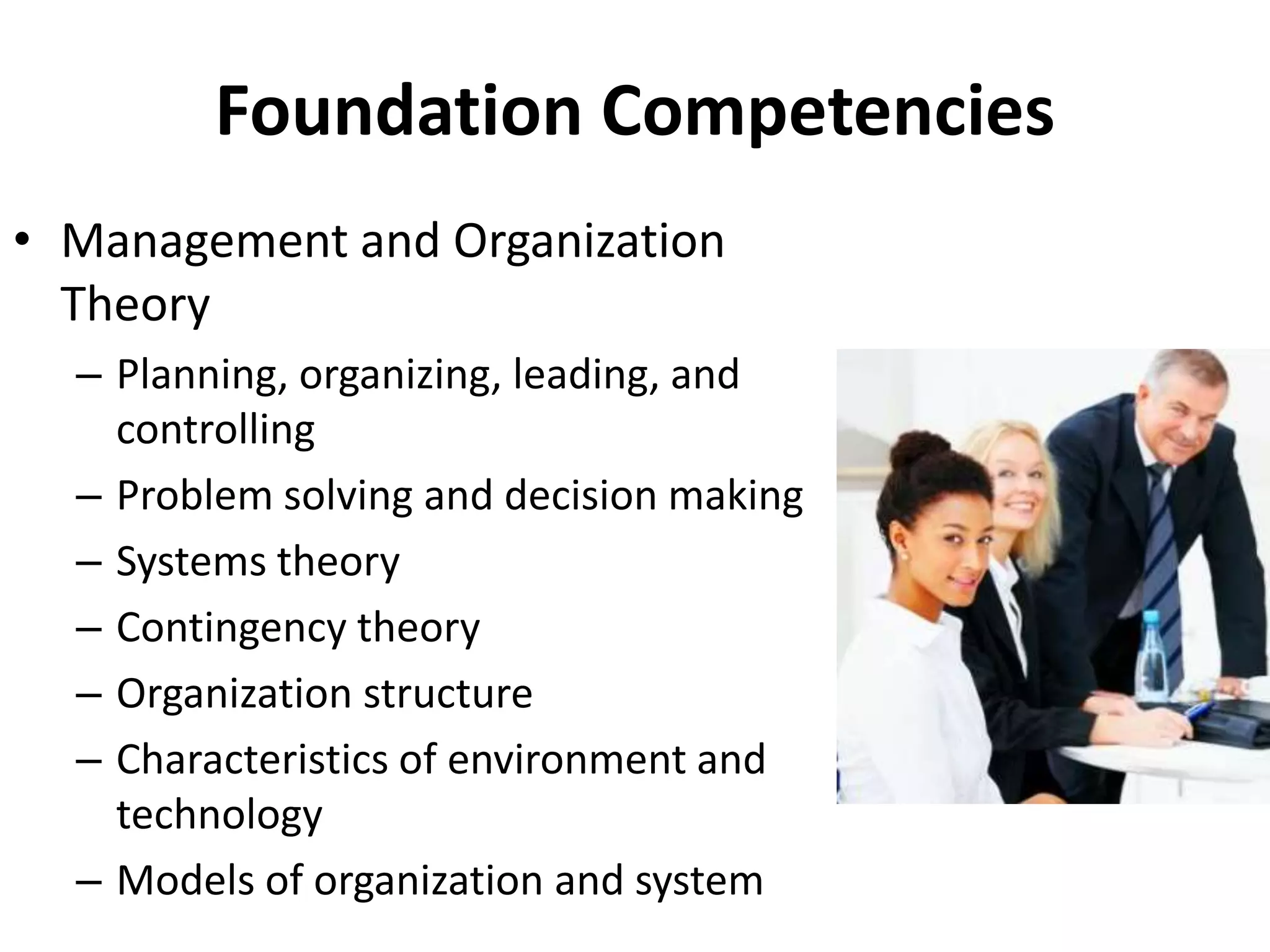 Competencies of an effective OD practitioner - Organizational Change ...