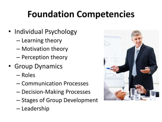 Competencies of an effective OD practitioner - Organizational Change ...