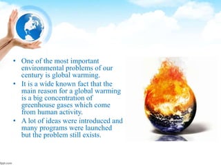 Global Warming Research Paper | PPTX