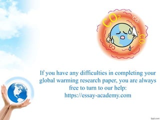 Global Warming Research Paper | PPTX