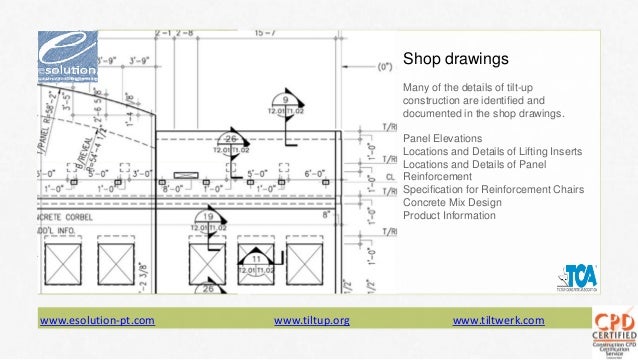 Tilt up concrete structures