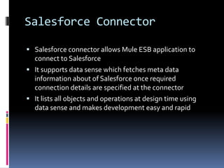 mule salesforce | PPT