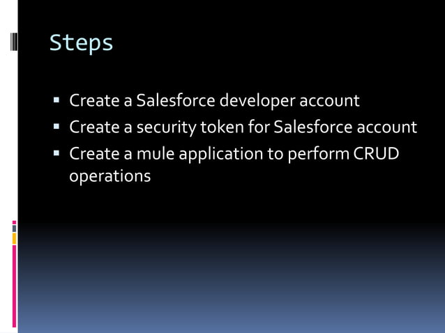 mule salesforce | PPT
