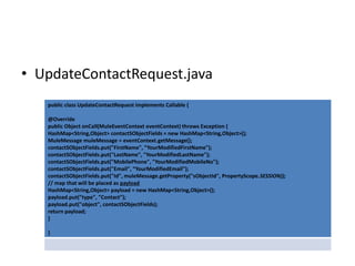 mule salesforce | PPTX