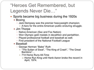 Society & Culture of the 1920s PPT | PPTX