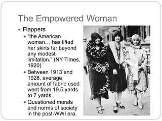 Society & Culture of the 1920s PPT | PPTX