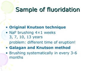 13. local fluoride | PPT