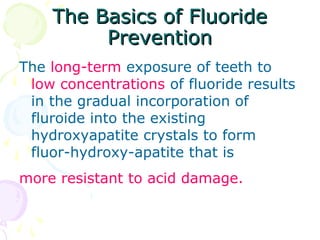 13. local fluoride | PPT