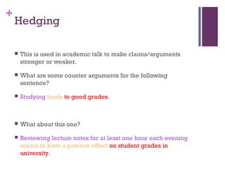 13. hedging and test 2 prep | PPT