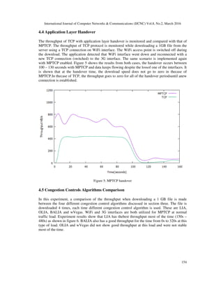 PERFORMANCE ANALYSIS OF MULTI-PATH TCP NETWORK | PDF