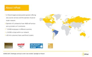 E-commerce Berlin Expo - InPost - Marcin Bosacki | PDF | Logistics ...