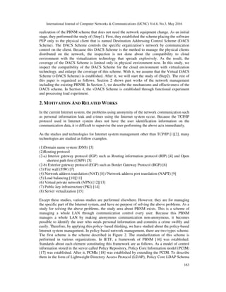 ESTABLISHMENT OF VIRTUAL POLICY BASED NETWORK MANAGEMENT SCHEME BY LOAD EXPERIMENTS IN VIRTUAL ...