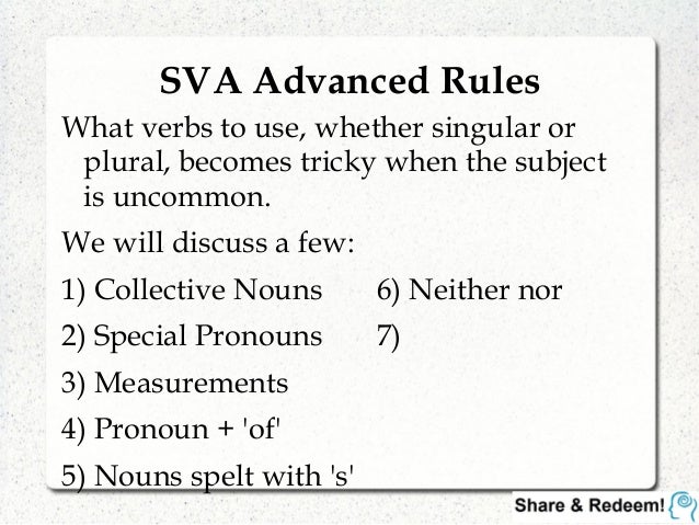 Languagelab 13.4 - Master SVA Rules & Exceptions