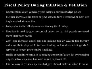 13. monetary & fiscal policy | PPTX | Business Accounting & Finance ...