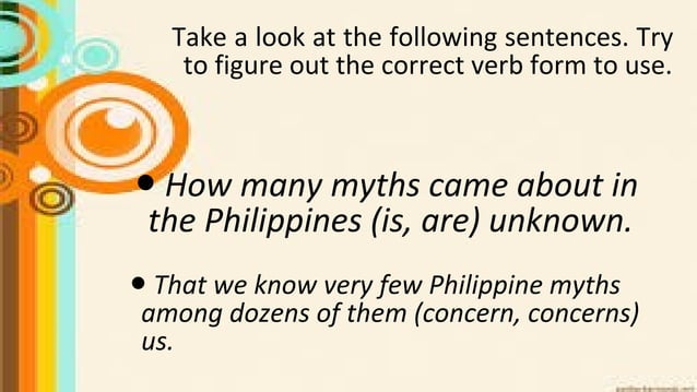 Eng7 sva sentences with noun clauses, relative clauses, and predicate ...