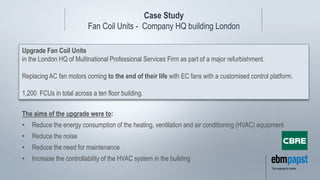 EC Fans Efficiency / Upgrade Projects | PDF