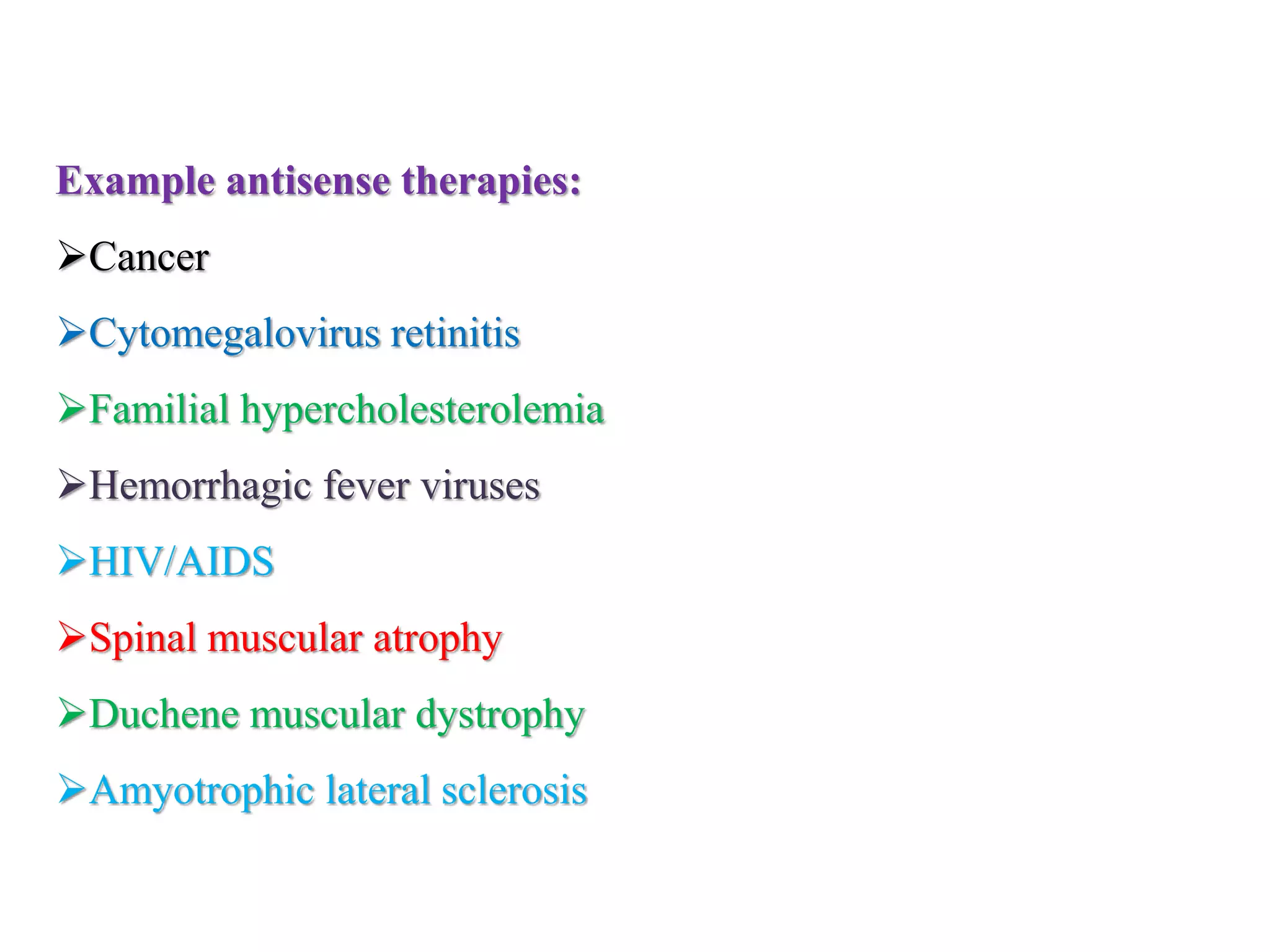 Antisense therapy | PPTX