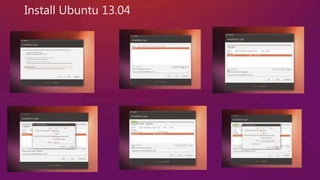 Ubuntu 13.04 Raring Ringtail | PPTX