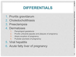 13. intrahepatic cholestasis of pregnancy3rd jun 15 | PPT