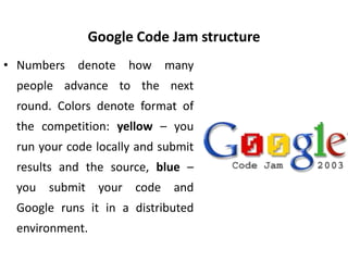 Google code jam Gamification in Recruitment - Manu Melwin Joy | PPTX