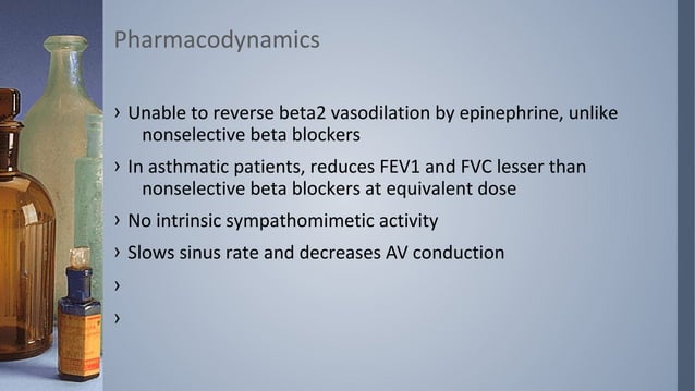 Beta1 selective blocker Metoprolol | ODP | Heart and Cardiovascular ...