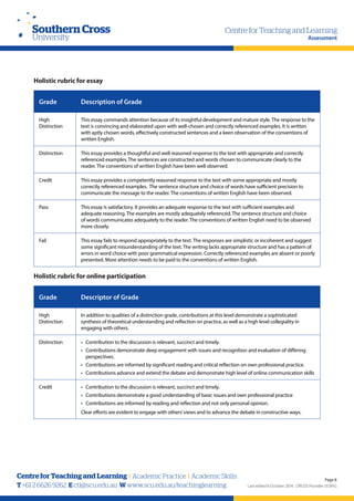 13. using rubrics in student assessment | PDF