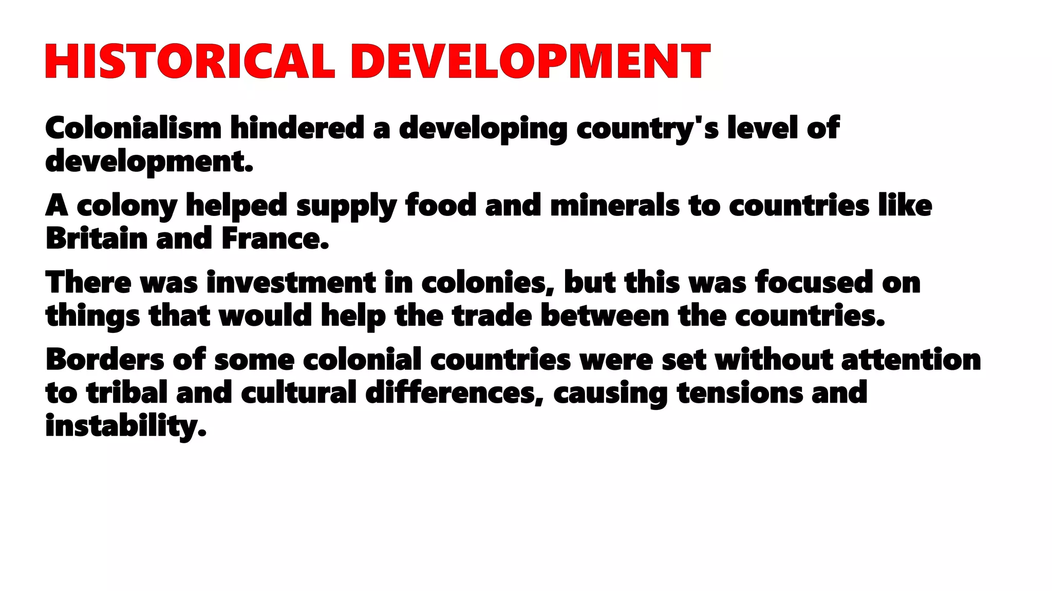 GEOGRAPHY YEAR 10: DEVELOPMENT. FACTORS INFLUENCING DEVELOPMENT. | PPTX
