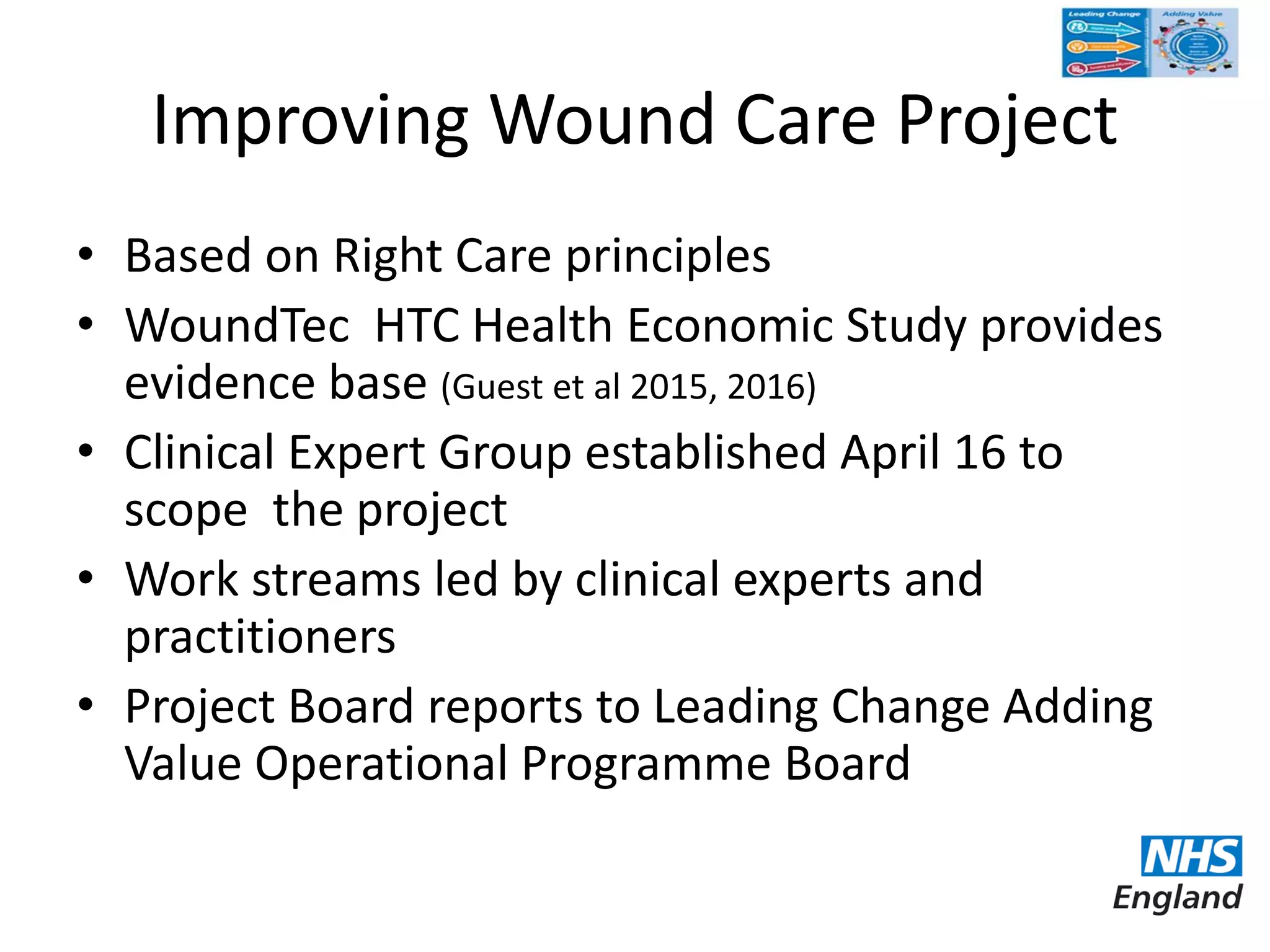 Strategies of addressing unwarranted variation in wound care | PDF