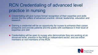 Royal College of Nursing-Strengthening the Royal College function | PDF