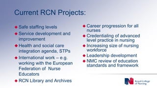 Royal College of Nursing-Strengthening the Royal College function | PDF
